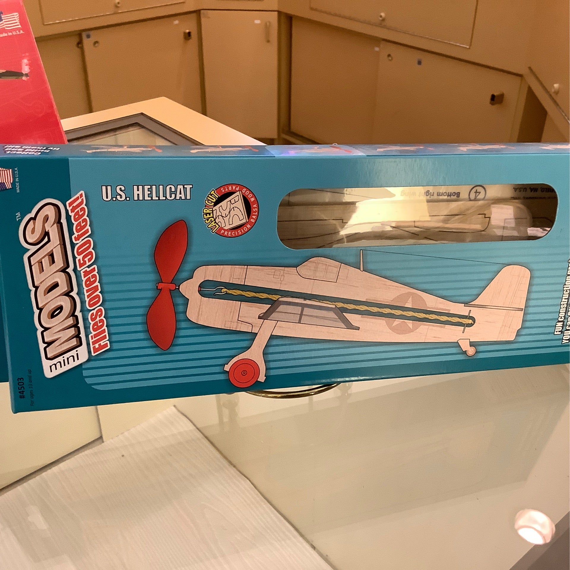 U.S. Hellcat Laser Cut Mini Model | Hyperspace Rocket Designs and Tea Bar